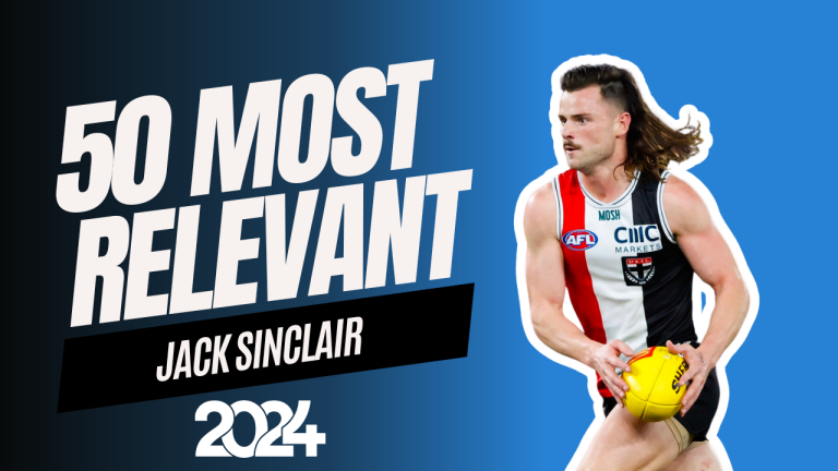 #26 Most Relevant | Jack Sinclair - Coaches Panel